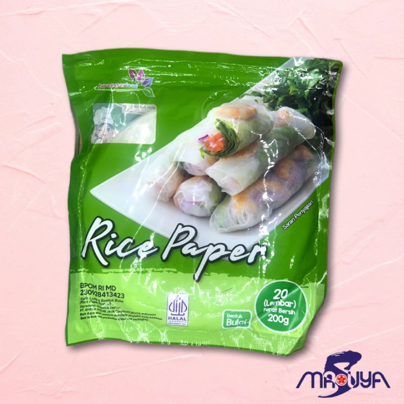 Jual Rice Paper Bulat 200g (20 Lembar) | Shopee Indonesia