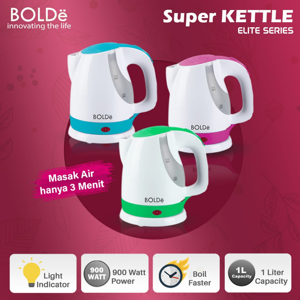 Jual Electric Pemanas Air BOLDE Super Kettle Elite Series / Teko ...