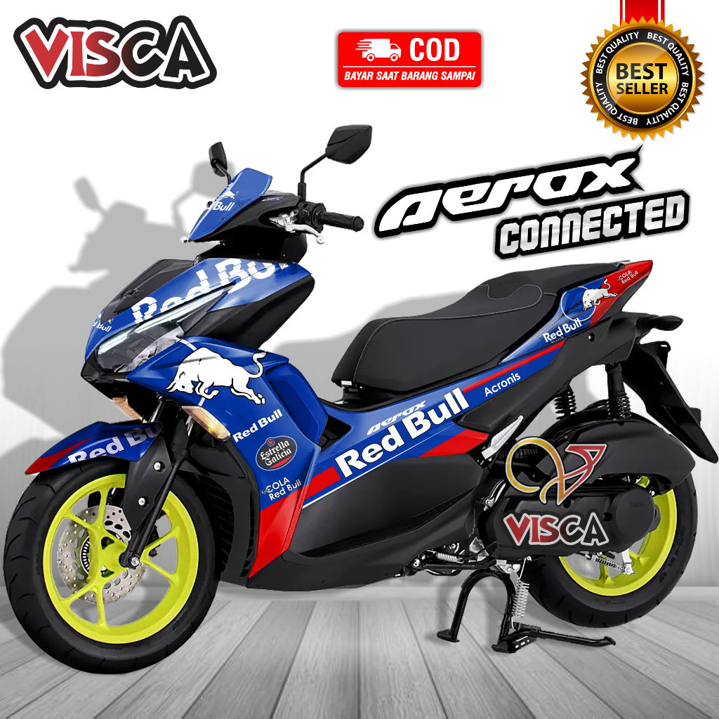 Jual Decal Aerox 155 Connected 2021 2022 Full Body Stiker Aerox 155 ...