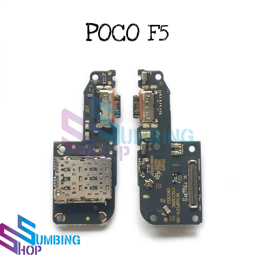 Jual Konektor Charger Poco F5 PCB Board Usb Papan Con Cas Mic | Shopee ...
