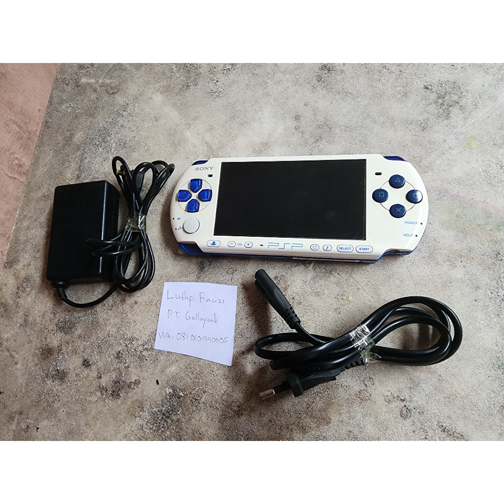 Jual Playstation Portable PSP Slim 3000 White Blue 32GB 00 | Shopee Indonesia