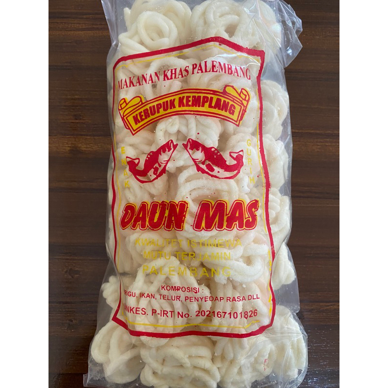 Jual KERUPUK PALEMBANG KEMPLANG DAUN MAS ASLI PALEMBANG | Shopee Indonesia