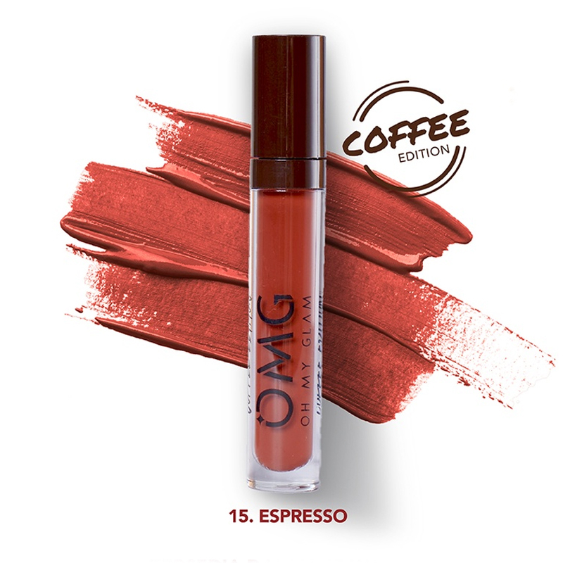 Jual Aster Kosmetik - OMG Oh My Glam Matte Kiss Lip Cream - Coffee Edition - Social Edition ...
