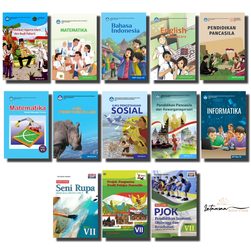 Jual BUKU PAKET KELAS 7 SMP/MTS KURIKULUM MERDEKA / KURIKULUM PENGGERAK | Shopee Indonesia