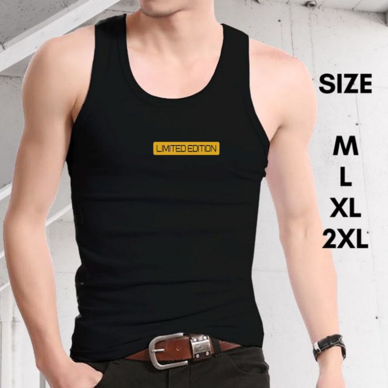 Jual Singlet Pria Limited Edition Gold Kaos Dalam Pria Dewasa Body Fit ...