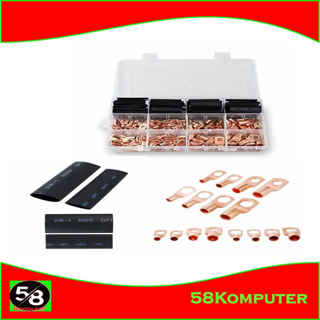 Jual 120 Pcs Skun Kabel Bulat Ring O Aki Accu Motor Mobil Sekun Kabel ...