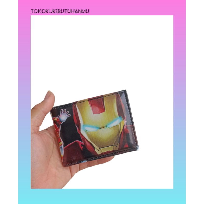 Jual dompet anak remaja karakter spiderman superhero dompet anak lipat ...