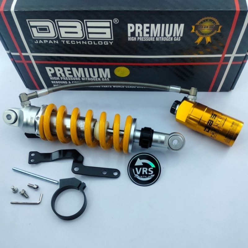 Jual monoshock NINJA R - NINJA RR 150 DBS-922 premium klik rebound fungsi shock belakang ninja R ...