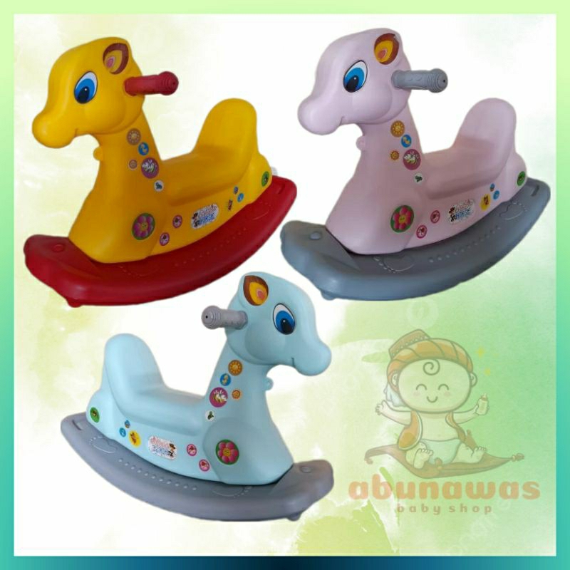 Jual Mainan Jungkat Jungkit Kuda-kudaan Rocking Horse Mainan Kuda ...