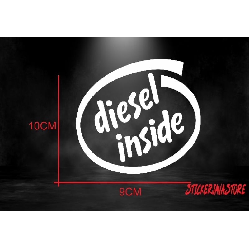 Jual STIKER MOBIL STIKER DIESEL INSIDE | Shopee Indonesia