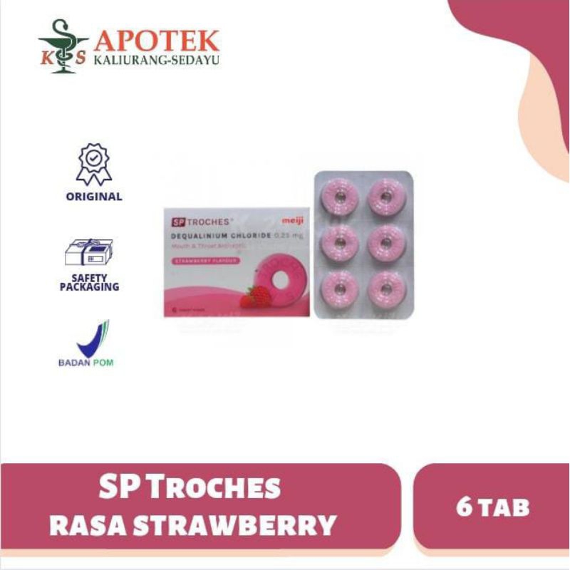Jual SP Troches Rasa Strawberry S'6 | Shopee Indonesia