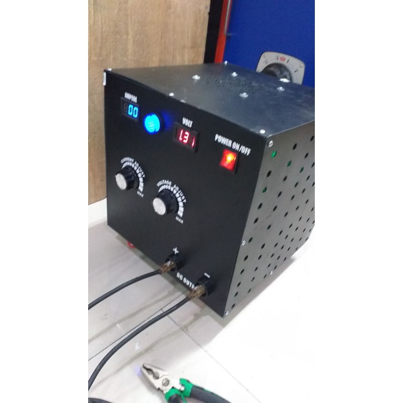 Jual Trafo/Rectifier electronik 100 ampere murni adjusable volt dan ...