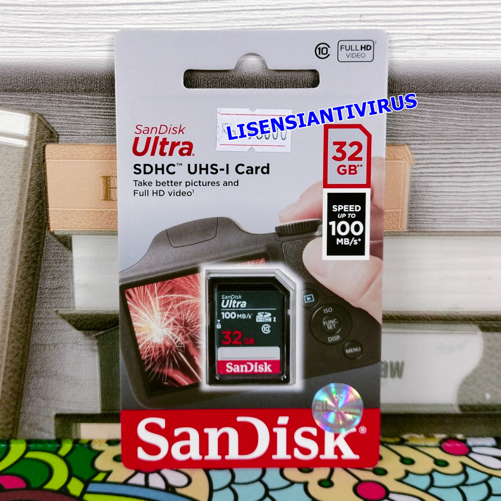 Jual SanDisk Ultra SDHC Card 32GB Class 10 Sandisk SDcard 32GB SDHC ...