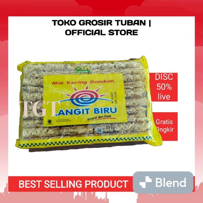 Jual MIE KERING GANDUM LANGIT BIRU 660GR 1 PACK | Shopee Indonesia
