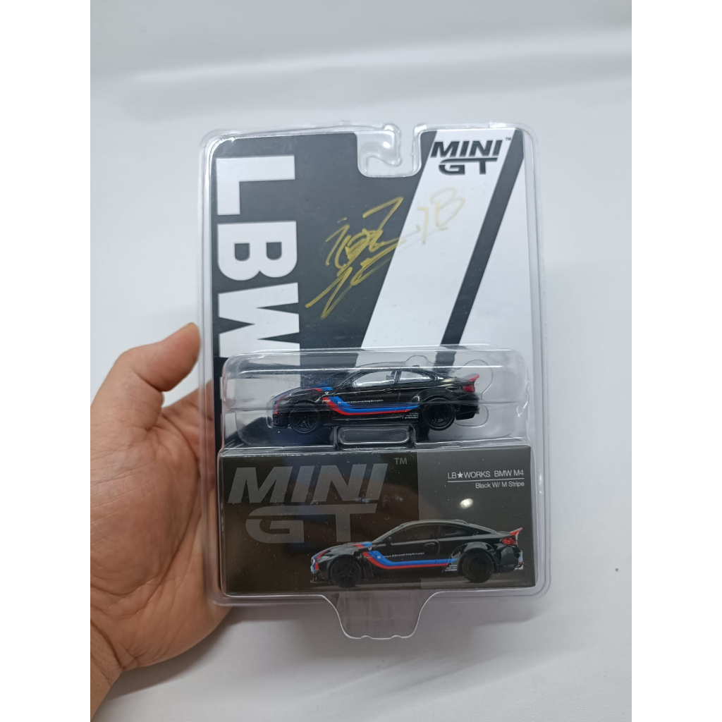Jual Mini GT Liberty Walk LBWK Works BMW M4 Black Original Signature ...