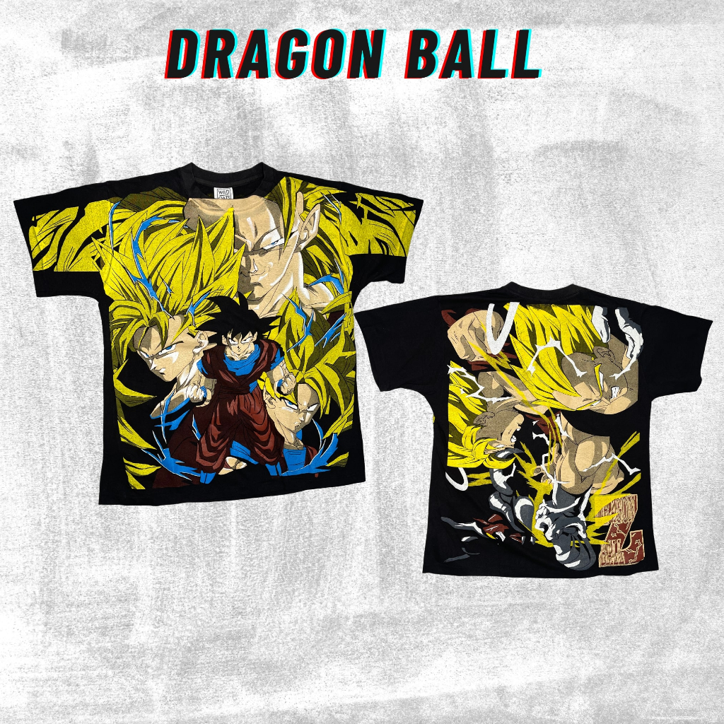 Jual OVERSIZE T-SHIRT TAG WILD OATS DRAGON BALL FULL PRINT | Shopee ...