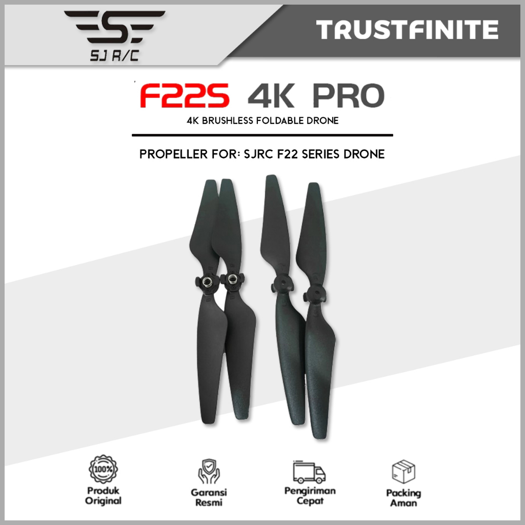 Jual SJRC F22 S2 PRO+ / F22/F22S Propeller Original 4pcs | Shopee Indonesia