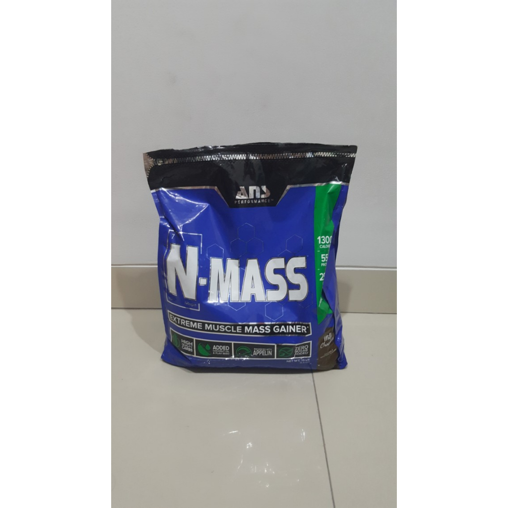 Jual ANS NMASS N MASS 15Lbs WEIGHT GAINER BPOM FREE SHAKER ANS ORI 6 ...