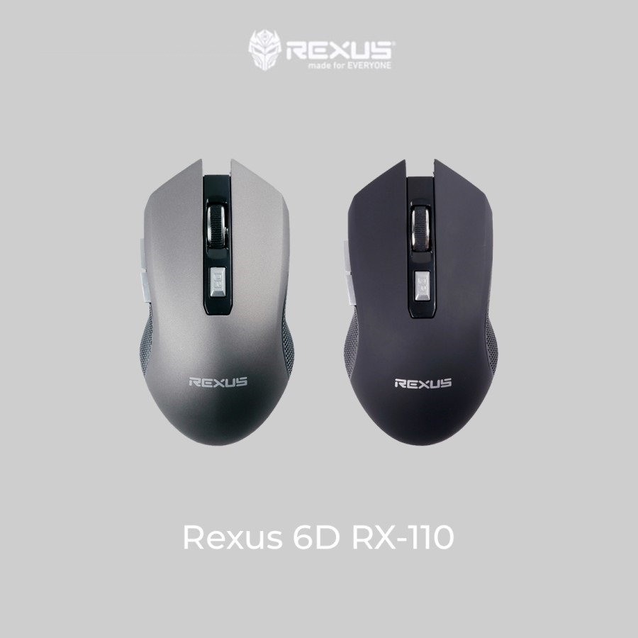 Jual Mouse Wireless Gaming Avenger Rexus RX110/RX-110 6D 1600 DPI ...
