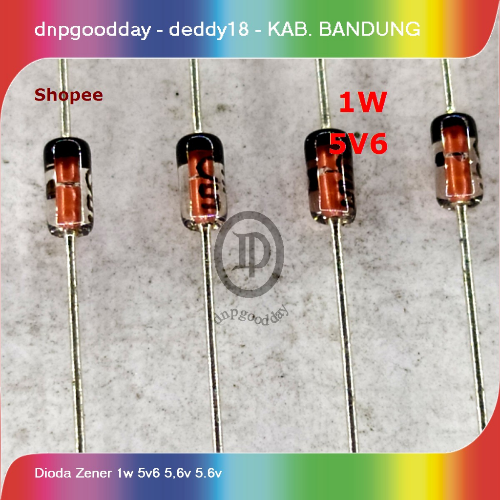 Jual dioda zener 1w 5v6 5,6v 5.6v | Shopee Indonesia
