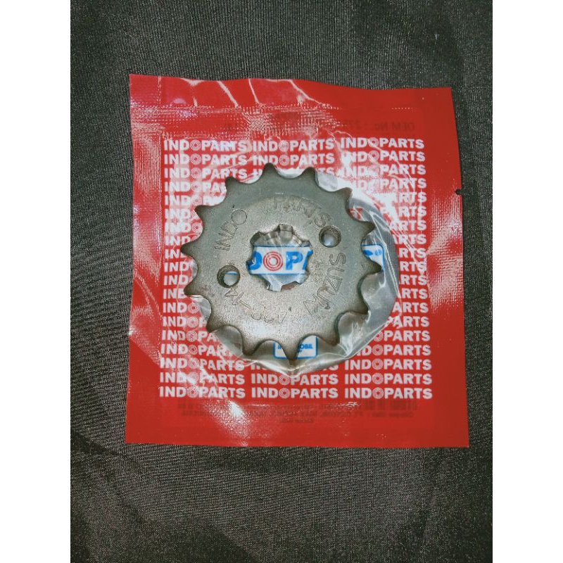 Jual Gear/gir depan motor Suzuki merk Indopart | Shopee Indonesia