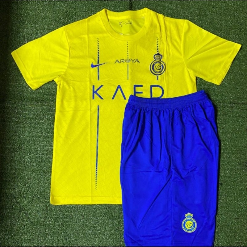 Jual Jersey Al Nassr Home Terbaru 2023 2024 Grade Ori Shopee Indonesia