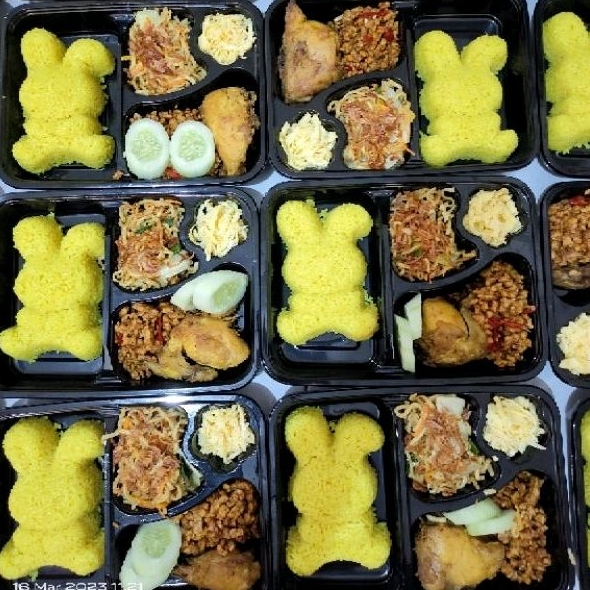 Jual Paket Ultah Nasi Kuning/Nasi Kuning Bento | Shopee Indonesia