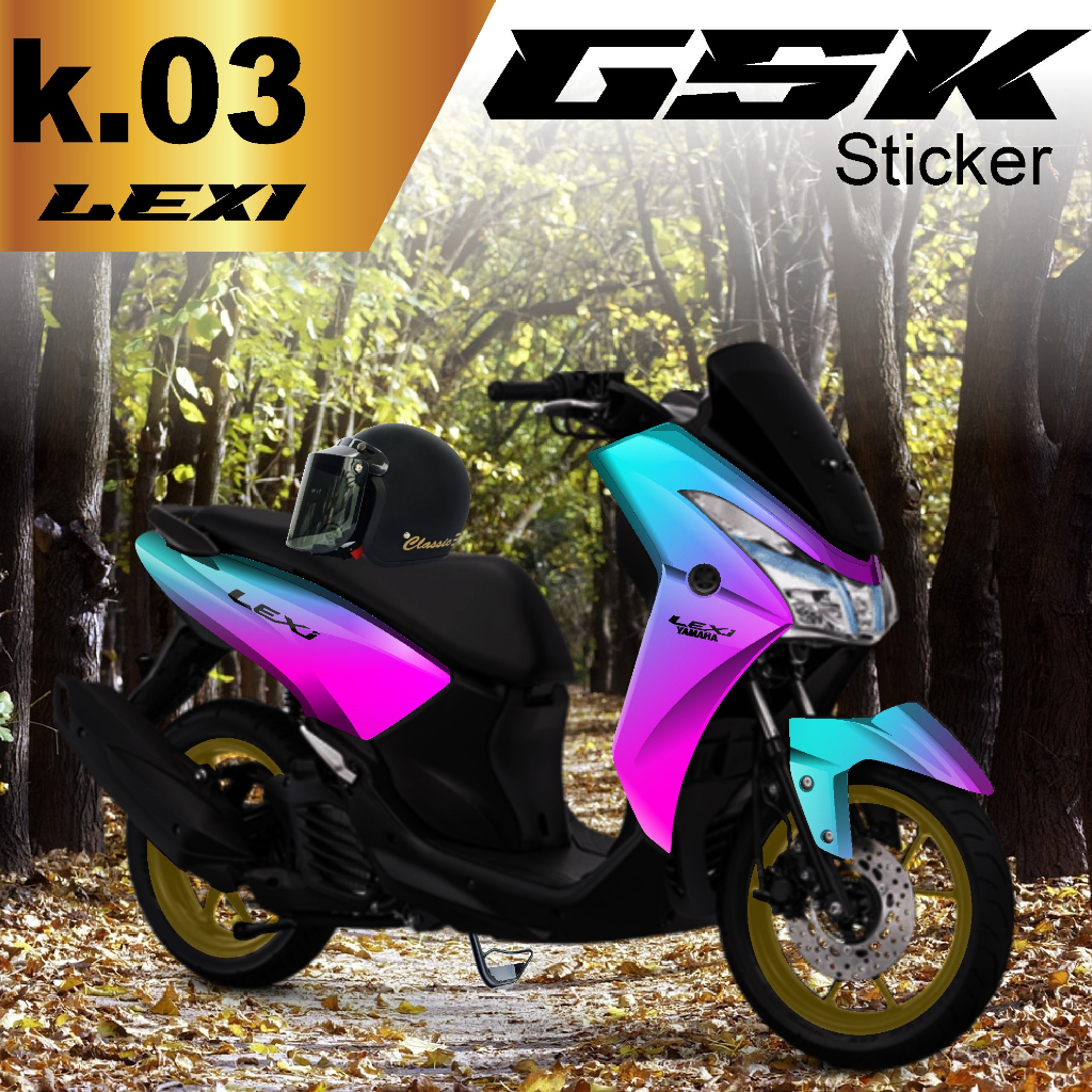 Jual Decal Sticker Lexi Fullbody-Dekal stiker yamaha lexi- k.03 ...