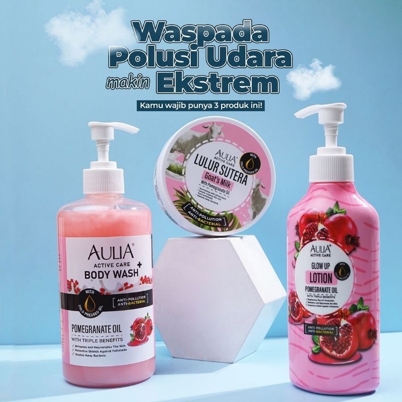 Jual Paket Bundling Aulia Active Body Care 3in1 (Body Wash 500ml, Body ...