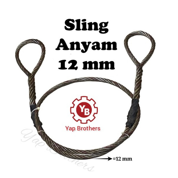 Jual SLING ANYAM 12 mm x 4 Mtr | Shopee Indonesia