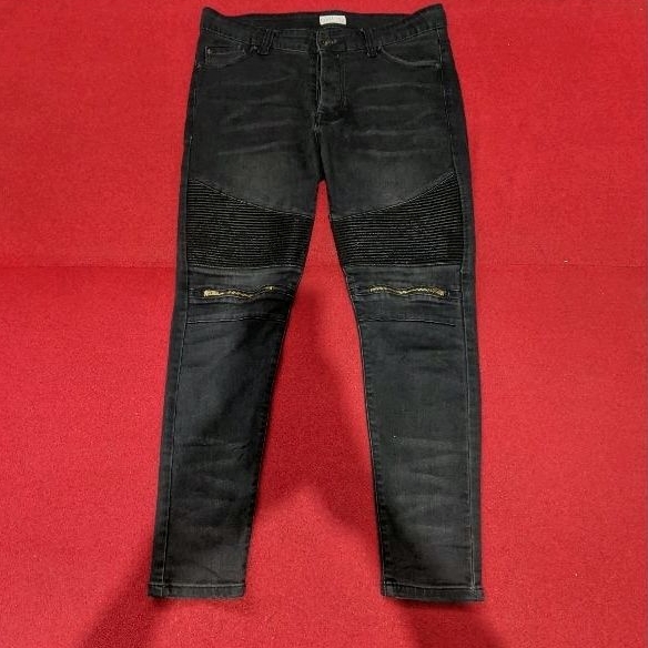 Jual Fause S2 Season 2 Zipper Leather Biker Jeans Denim Rucas Season S6 ...