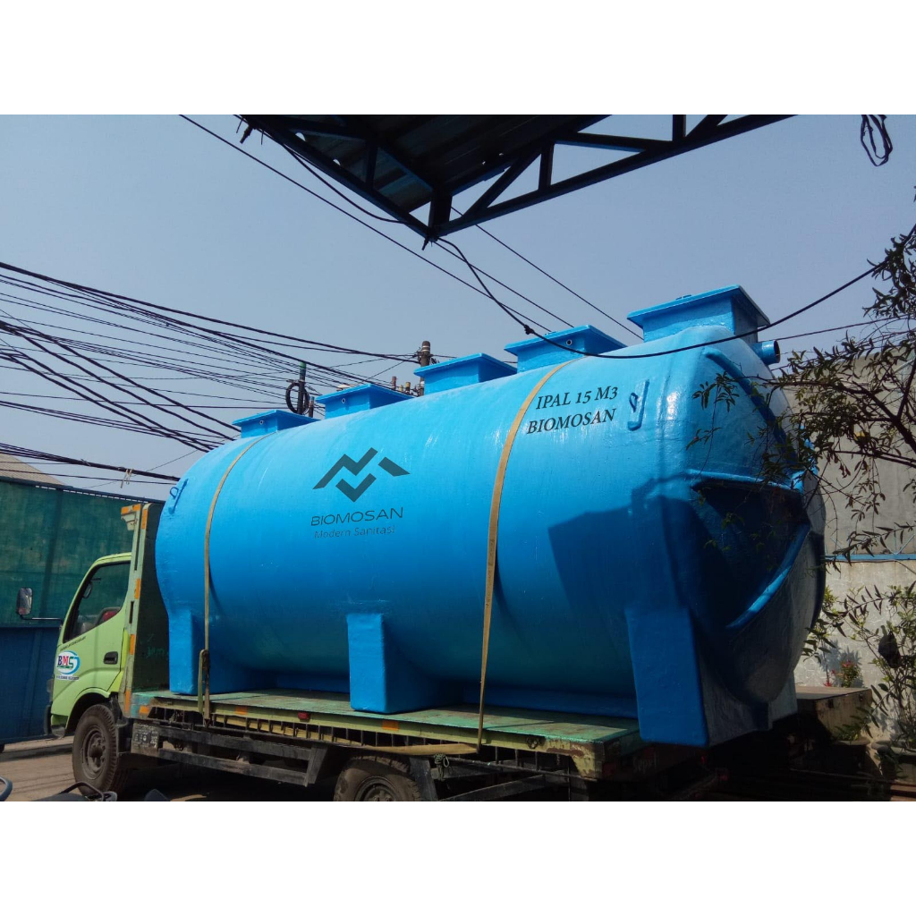 Jual IPAL Domestik Biomosan BFV-15 m3 - STP / WTP | Shopee Indonesia