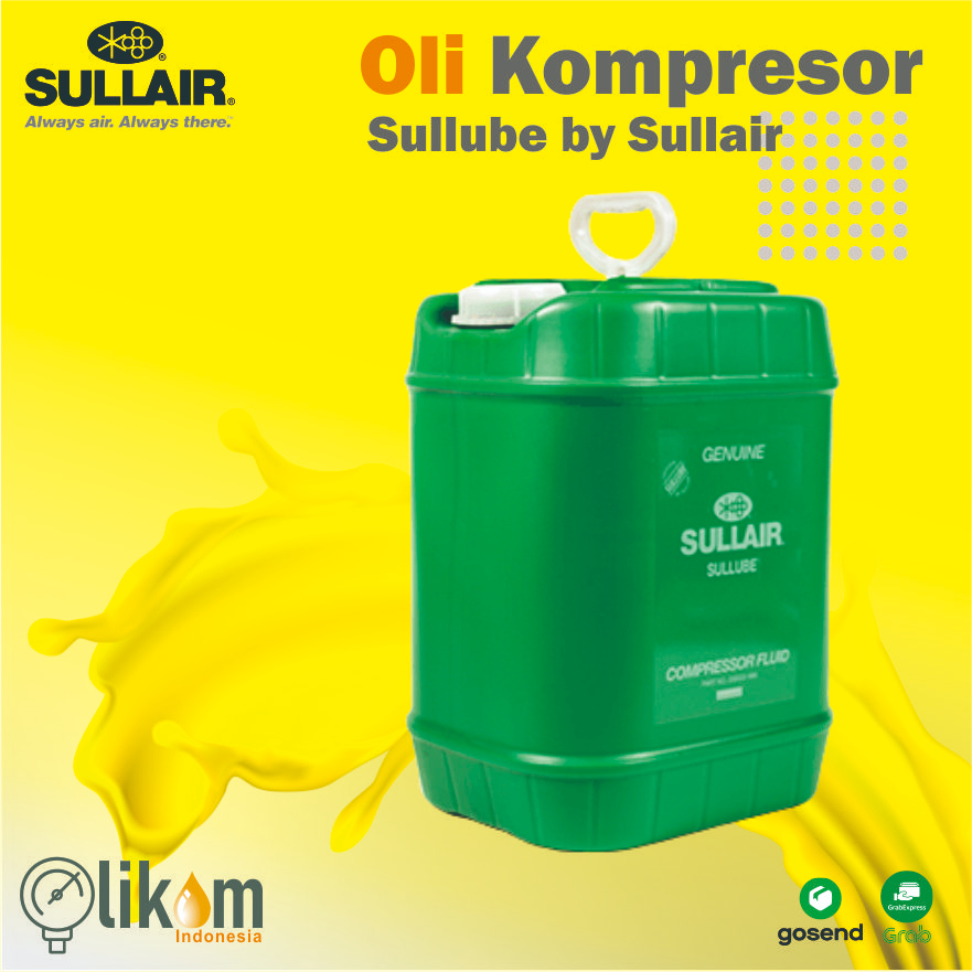 Jual Oli Kompresor Sullube PN 250022-669 Sullair Rotary Compressor ...