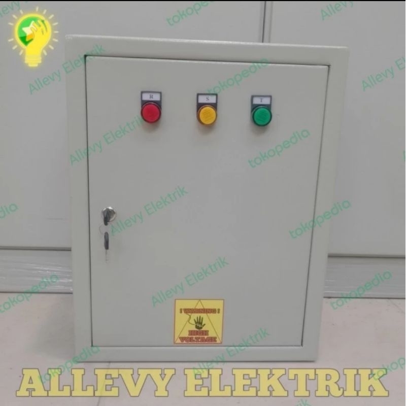 Jual BOX PANEL INDOOR 40X50X17 + PILOT LAMP RST + REL MCB | Shopee ...