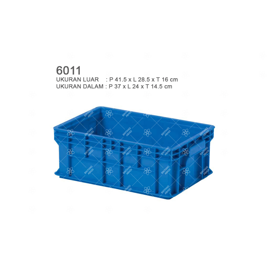 Jual Keranjang Industri Serbaguna 6011 Rabbit Container Plastik Box ...