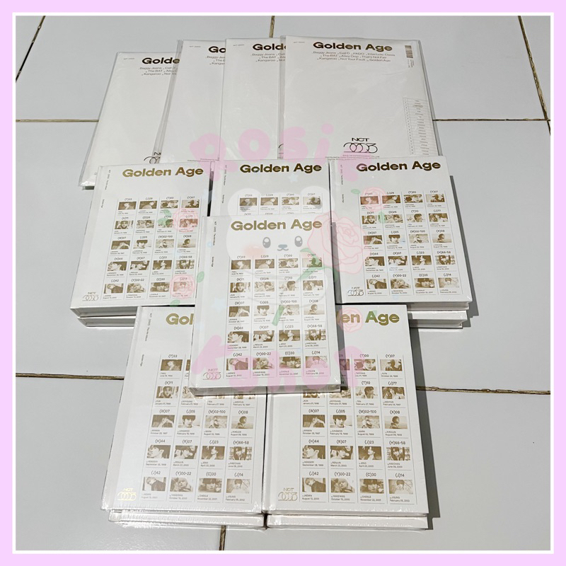 Jual (PELUNASAN&READY) NCT 2023 ALBUM GOLDEN AGE Archiving & Collecting (BACA CAPTION) | Shopee ...