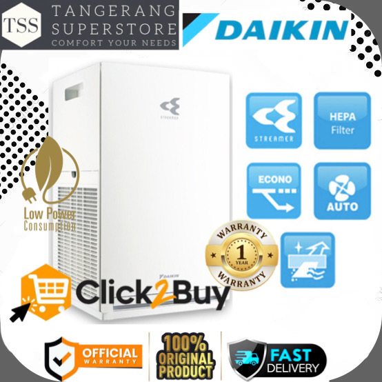 Jual AIR PURIFIER DAIKIN MC30YVM MC30 YVM7 STREAMER TECHNOLOGY LOW WATT ...