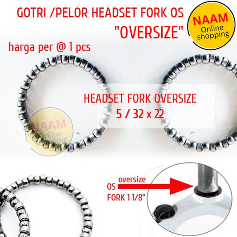 Jual GOTRI SARANG 5/32 X 22 LAKER HEADSET OS / OVER SIZE - GOTRI 5/32 ...