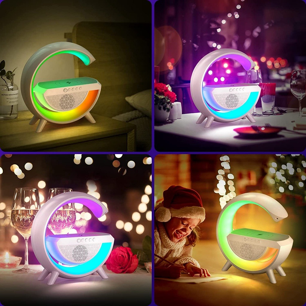 Jual Lampu tidur speaker rgb G smart charging Ambient light 15w ...