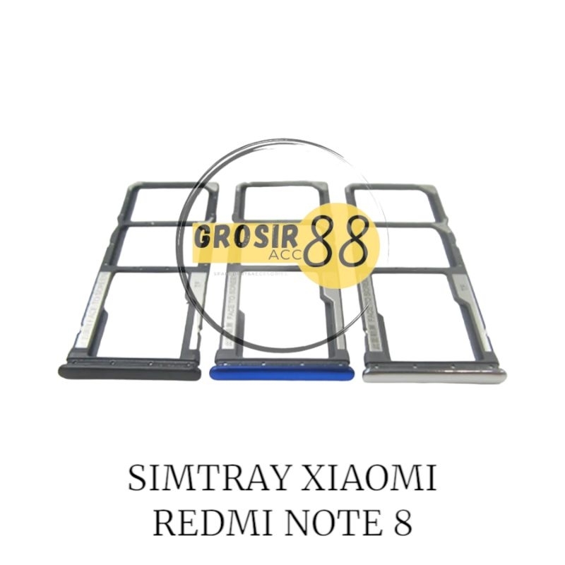 Jual SIMTRAY SIMLOCK SLOTSIM TEMPAT KARTU XIAOMI REDMI NOTE 8 ORIGINAL ...