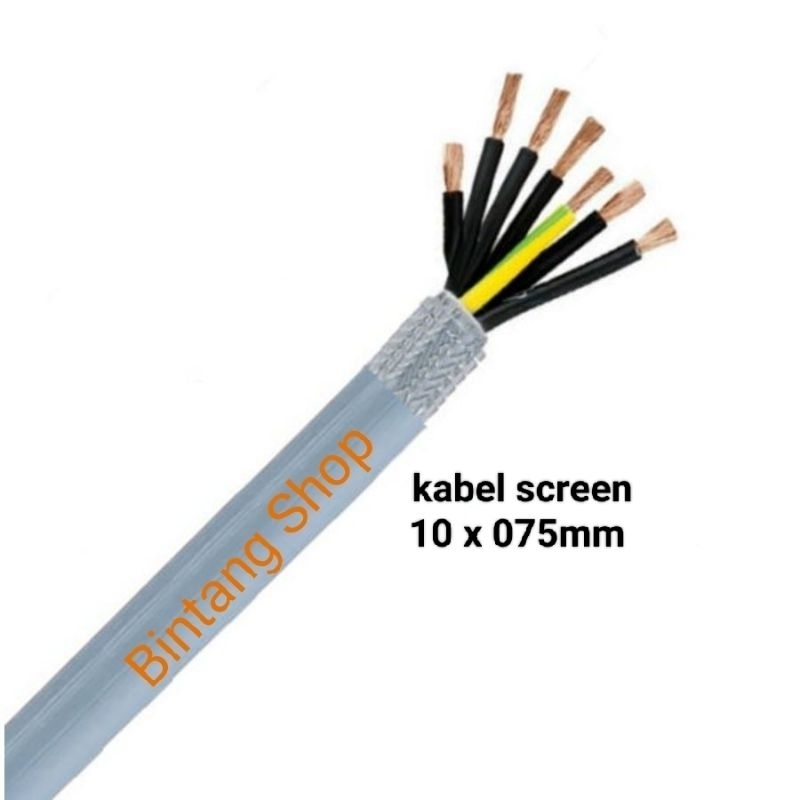 Jual kabel data screen 10 x 0,75mm meteran | Shopee Indonesia