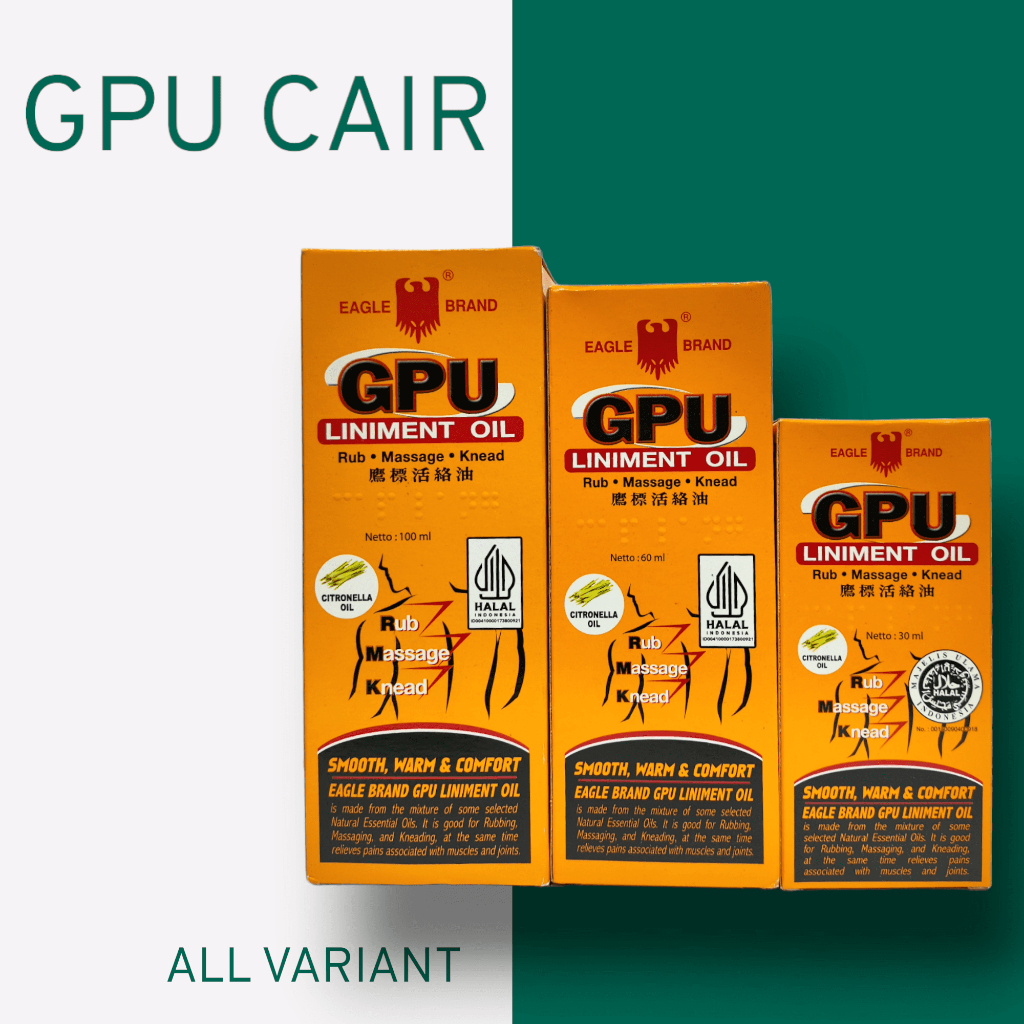 Jual MINYAK URUT GPU CAP LANG [60ML] | Shopee Indonesia