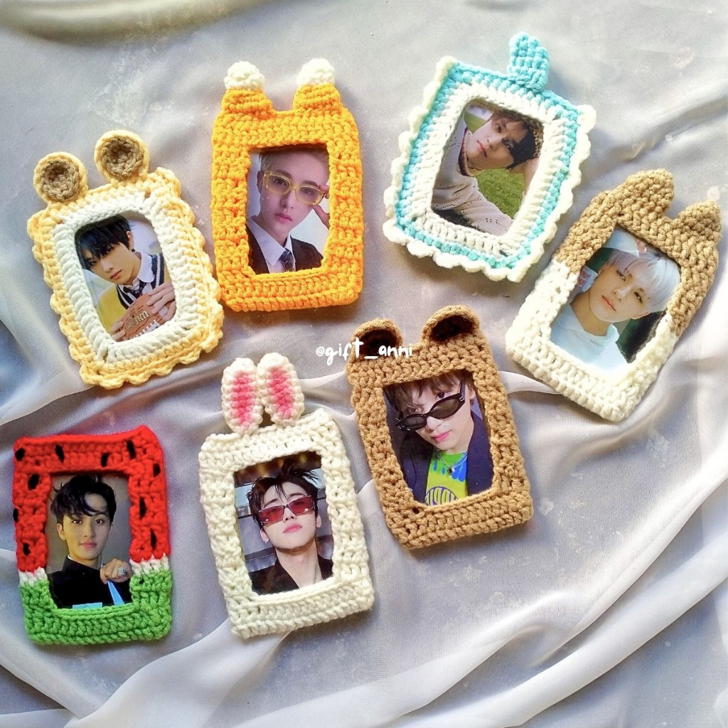 Jual Photocard Holder Crochet NCT DREAM Custom Rajut Watermelon Bear ...