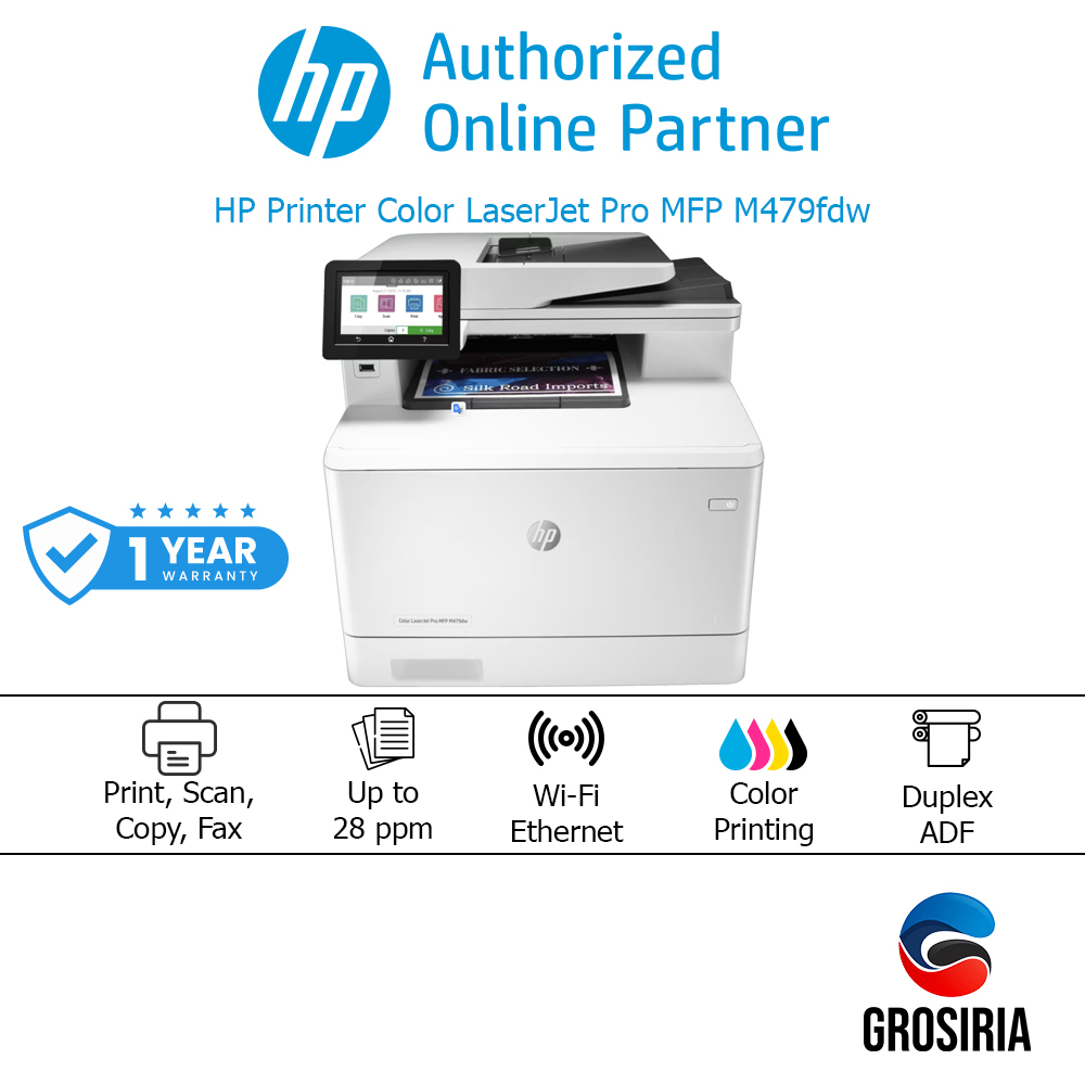 Jual HP Color LaserJet Pro MFP M479fdw | Shopee Indonesia
