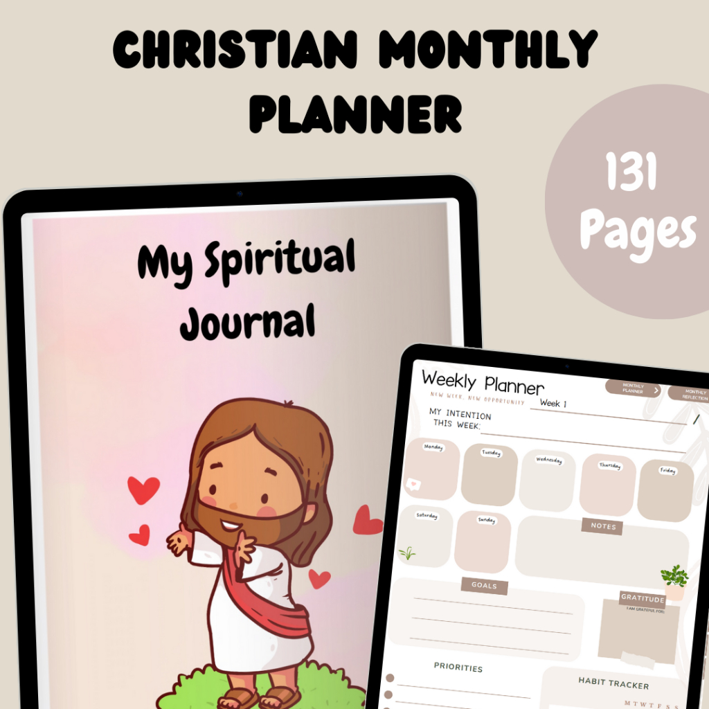 Jual Christian Monthly Planner for ipad tab laptop phone --- My ...