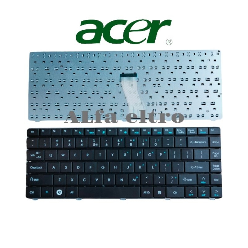 Jual Keyboard laptop acer aspire e 4732 4732z d725 D525 emachines ...