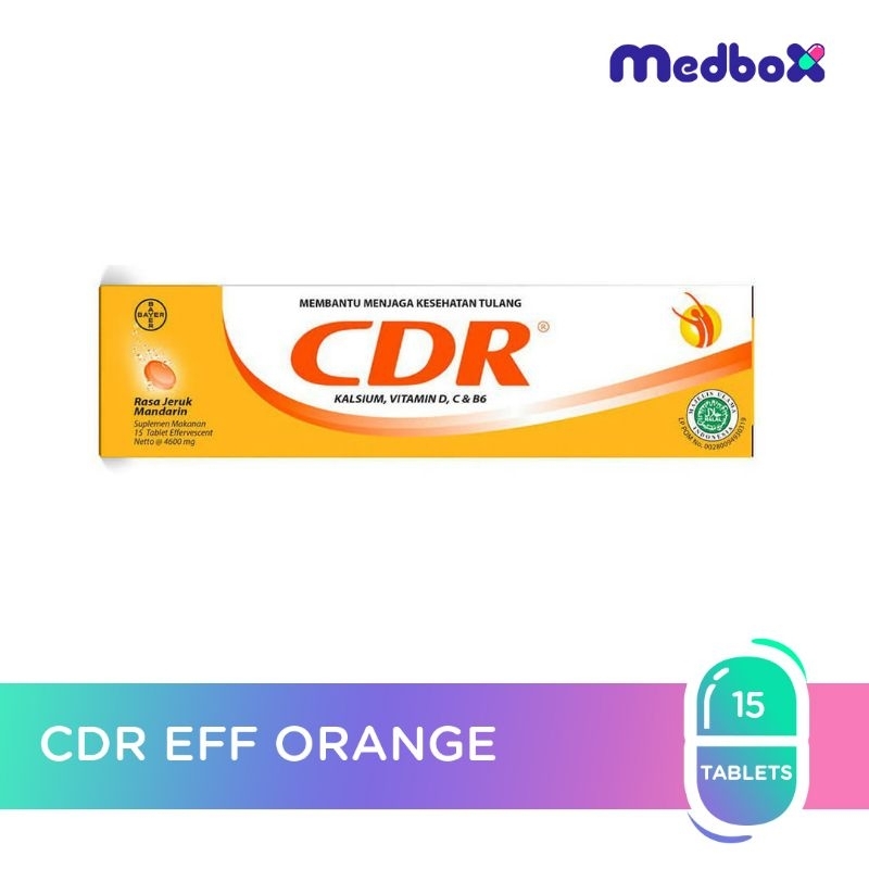 Jual CDR Effervescent Orange | Shopee Indonesia