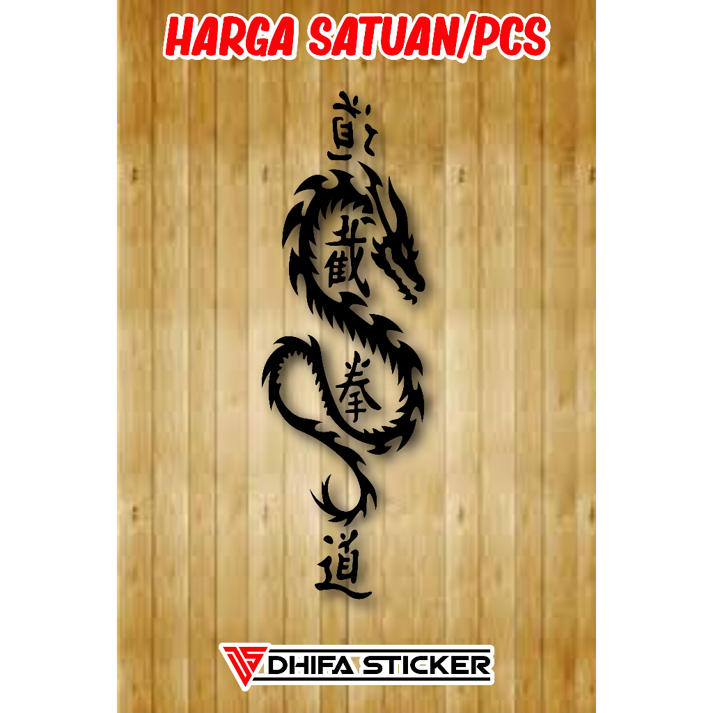 Jual STIKER KANJI NAGA STIKER CUTTING STIKER UNTUK MOTOR | Shopee Indonesia