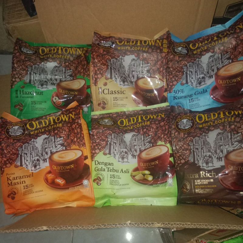 Jual Old town semua variant 1 dus | Shopee Indonesia