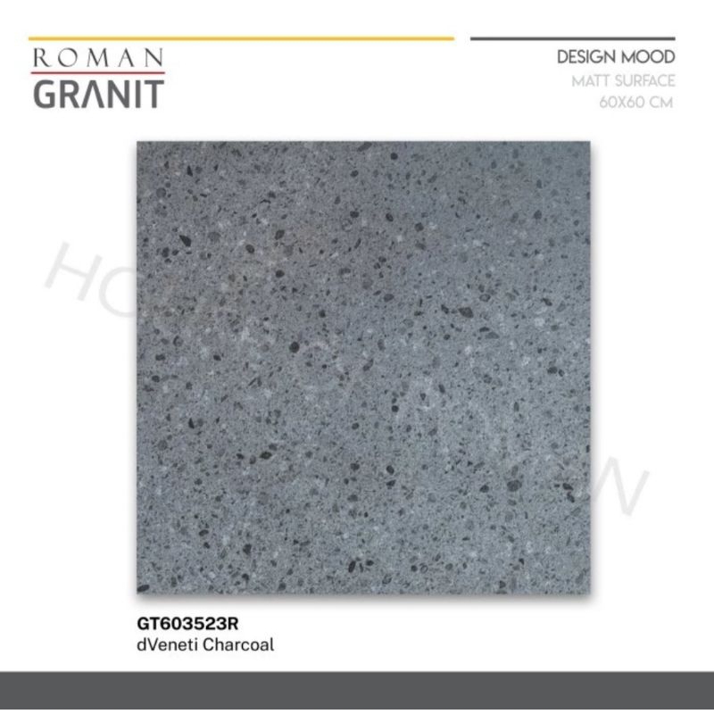 Jual Roman Granit dVeneti Perla 60x60 Roman Gramit dVeneti Charcoal ...